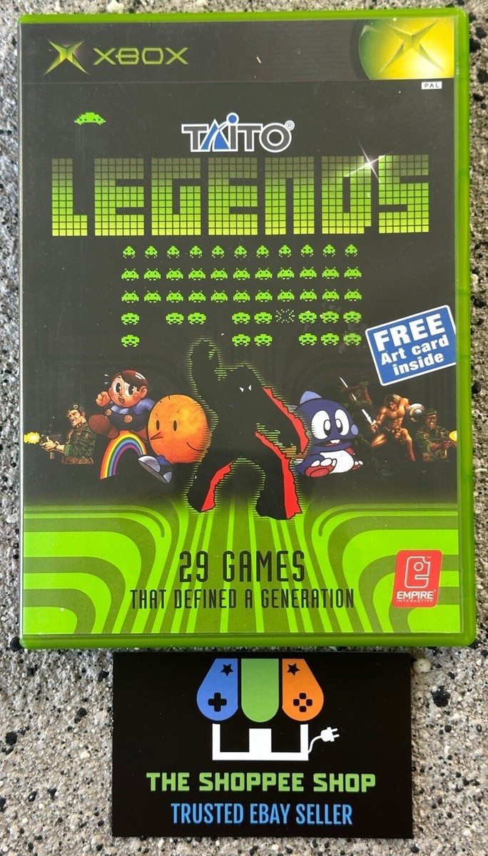 Taito Legends Xbox Brand New Factory Sealed Complete Game - ソフトウェア