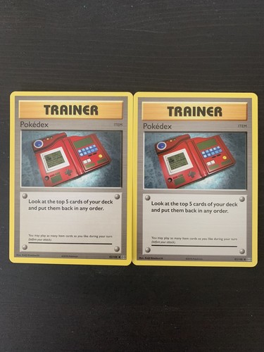 Pokémon TCG Pokédex Evolutions 82/108 Regular - Set of 2 | eBay