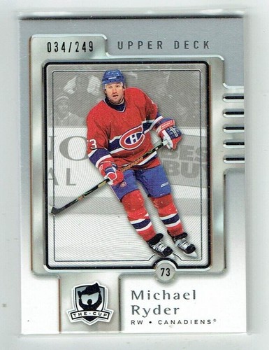 06-07 UD Upper Deck The Cup Michael Ryder /249 | eBay