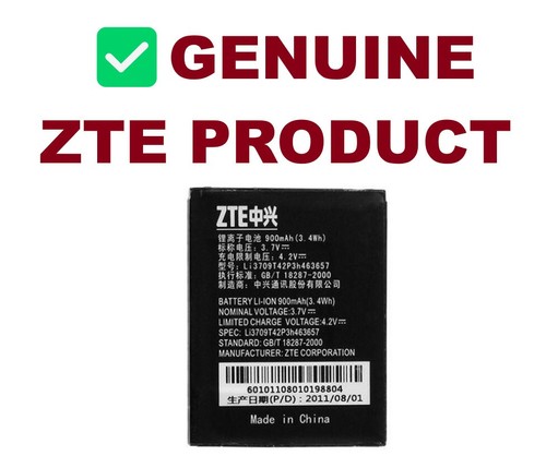 NEW ZTE Battery (Li3709T42P3h463657) - Compatible with F290, N281, Z221 ...
