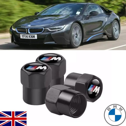 BMW Dust Caps BMW Valve Caps M Sport Black 1, 2, 3, 4, 5, 6 Series Tyre ...