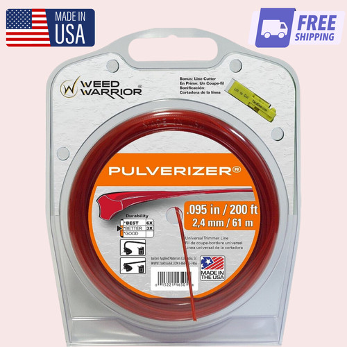 Weed Warrior Pulverizer String Trimmer .105 Line 200ft USA Made STIHL ...