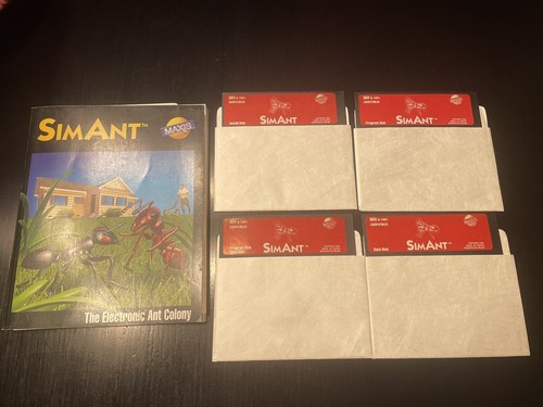 SimAnt (IBM PC, 1991) 5.25” Floppy Disk DOS PC Game 46357005701 | eBay