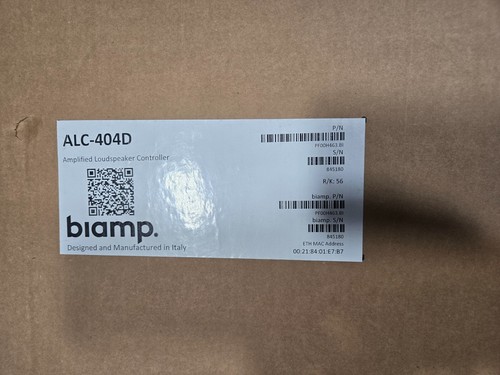 Biamp 845180 Amplified Loudspeaker Controller ALC-404D | eBay