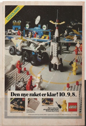 LEGO ADVERTISING INSERTS # 5-1115 # THE NEW ROCKET IS READY # 1982 # | eBay