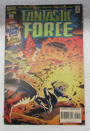 Vintage Marvel Comics Fantastic Force Vol 1 No 7 May 1995 Comic Book | eBay