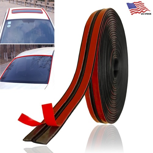 5M Car Roof Windshield Rubber Seal Strip Trim Edge Molding Protector ...