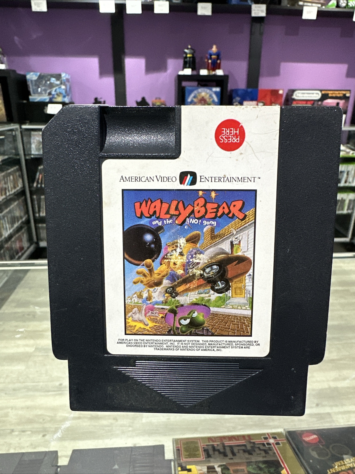 Wally Bear and the No! Gang Value - GoCollect (nintendo-nes-wally-bear ...