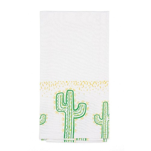 Izzy & Oliver Saguaro Cactus 100% Cotton Kitchen Hand Towel Decorative ...