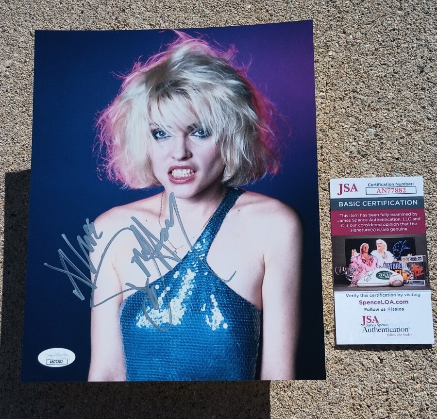 Debbie Harry Autographed Memorabilia | Signed Photo, Jersey ...