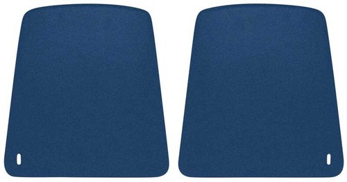 1967-69 Camaro, Firebird Bucket Seat Back Panels Dark Blue - Pair | eBay