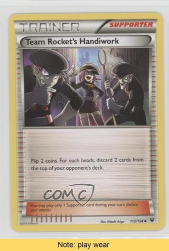 Team Rocket's Handiwork Pokemon XY Fates Collide #112 READ 2f4 | eBay