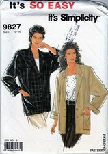 Simplicity Blazer Collectible Women's Sewing Patterns for sale | eBay
