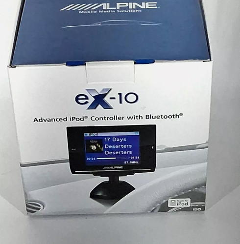 Alpine EX-10 Bluetooth Hands Free Advance iPod controller NIB NEW | eBay
