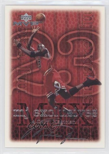 1999-00 Upper Deck MVP MJ Exclusives Silver Script Michael Jordan #182 ...