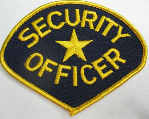 Security Officer patch 2 4 1 | eBay