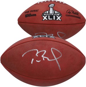 Tom Brady New England Patriots NFL Original Autographed Football Balls ...