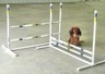 dog agility equipment triple jump for small dogs | eBay