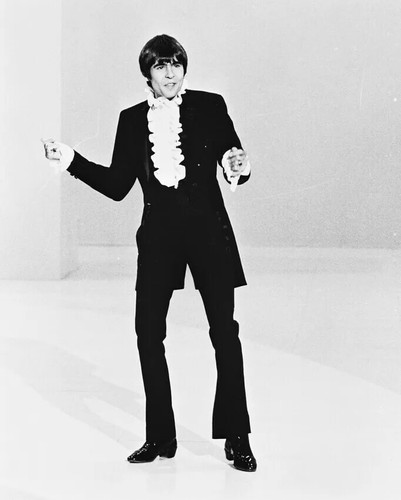 The Monkees B&W Davy Jones Full Length Velvet Suit 8x10 Picture ...