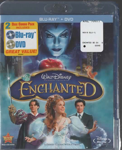 DISNEY ENCHANTED BLU-RAY/DVD 2 DISC BRAND NEW SEALED 786936811308| eBay
