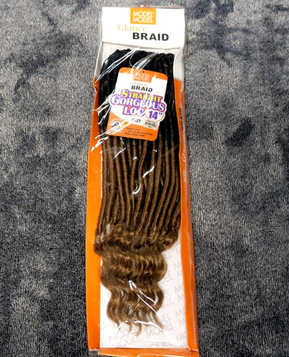 MODEL MODEL GLANCE BRAID STRAIGHT GORGEOUS LOC 14" COLOR OT27 | eBay