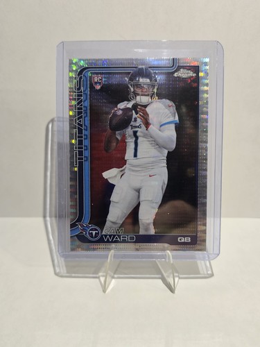 2025 Topps Chrome Football Cam Ward Pulsar Rookie #314 | eBay