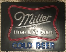 vintage neon beer signs used for sale | eBay