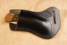 Custom Black Leather Crossdraw w/tri-weave for Buck 110/112 Knife ...