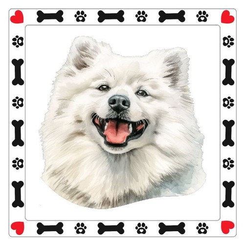 Japanese Spitz Dog Sticker Decal A920 | eBay