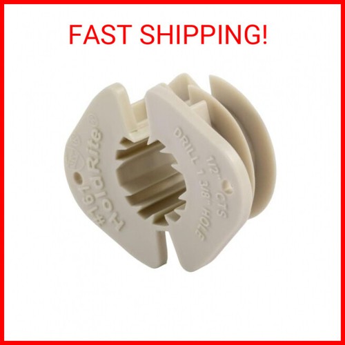 HoldRite 1/2 Inch Thru Stud Isolation Clamp, 10 Pack, Pipe Support, PEX ...