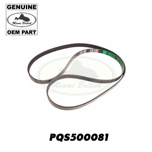 LAND ROVER POLYVEE SERPENTINE DRIVE BELT LR3 V6 4.0 PQS500081 OEM | eBay