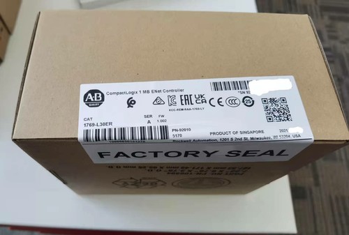 New Sealed 1769-L30ER Ser A CompactLogix 1MB ENet Controller 5370 ...
