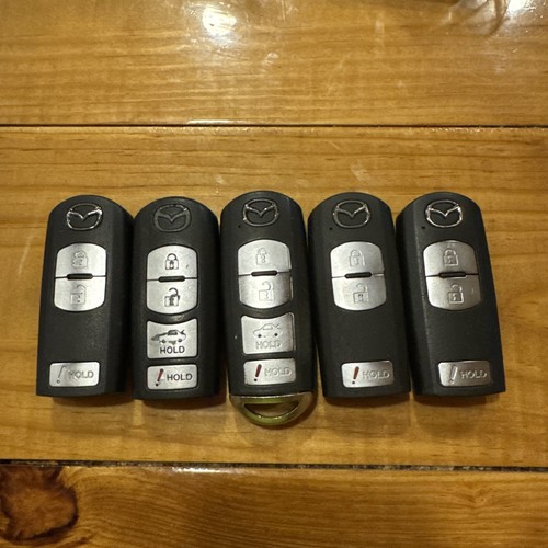 Lot Of 5 Mazda Smart Key Fob Remotes | eBay