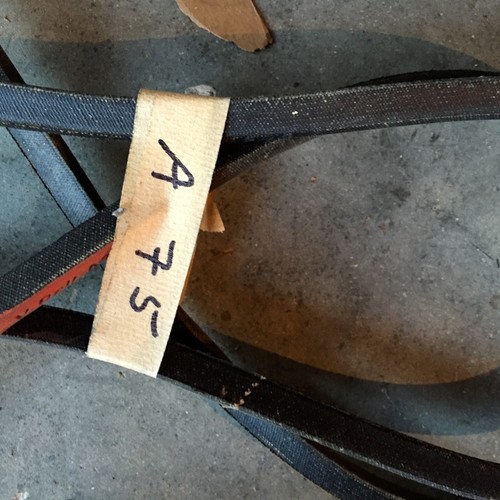 Gates V belt, A75, NOS. Item: 1643 | eBay