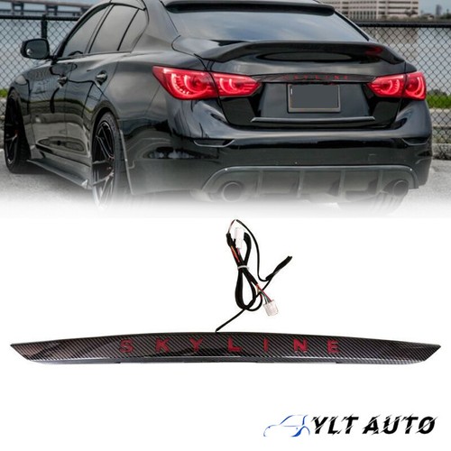 Fit 2014-2017 Infiniti Q50 Q50S Skyline Rear LED Dynamic Signal Red ...