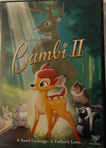 Bambi II Movie DVD Rated G Walt Disney - New - Sealed - Free Shipping ...