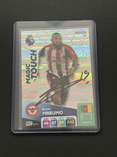 Bryan Mbeumo Hand Signed Card | eBay