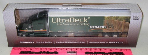 Menards Die-Cast Freightliner Trucks and Trailers UltraDeck Low ...