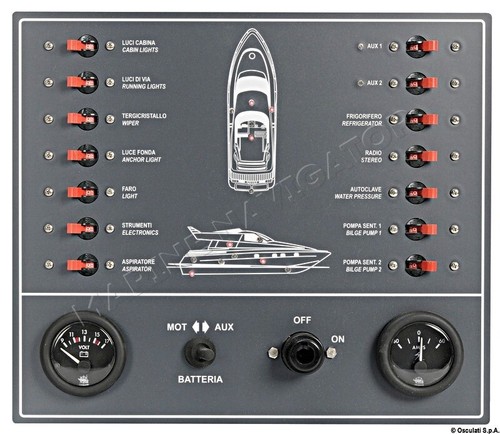 Osculati Power Yacht 14 Switch Automatic Thermo-magnetic Electric ...