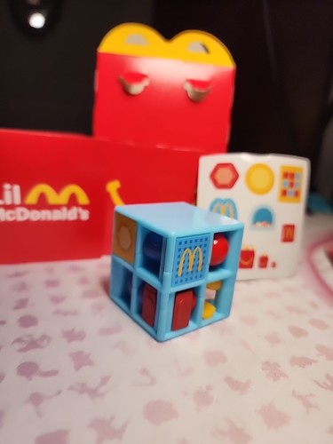 McDonald's Lil Toy 2025 Mini Happy Meal Playplace #19 New In Box Can ...