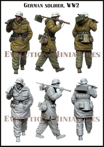 EVOLUTION MINIATURES 1:35 SET EM-35211 WWII GERMAN SOLDIER (1 FIGURE) | eBay