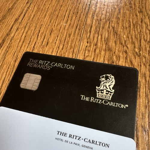 The Ritz-Carlton JP Morgan Chase Visa Credit Card Full Metal Original ...