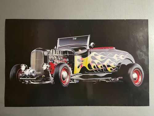 1928 Highboy Roadster Street Rod Print, Picture, Poster RARE!! Awesome ...