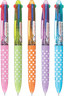 BIC 4 Multi Colour Shine Metallic Ballpoint Pen - Four colours to ...