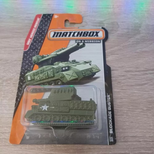 Matchbox 1/64 Diecast MBX Heroic Rescue On A Mission Green Blockade ...