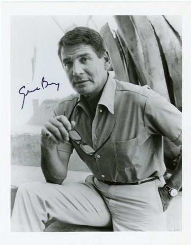 Gene Barry - Signed Photograph | eBay