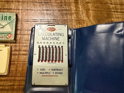 Vintage Wizard Calculating Machine | eBay