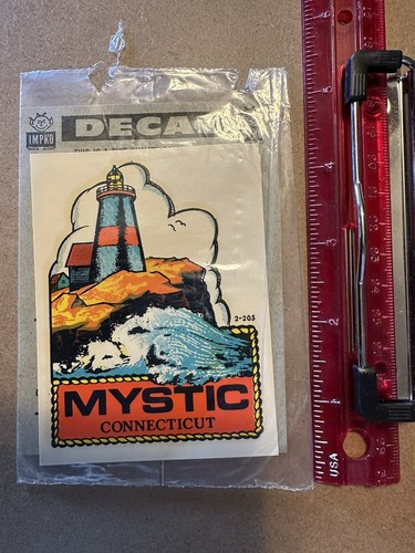 Mystic, Connecticut Window Decal | eBay