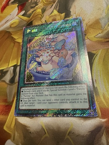Yu-GI-Oh Purrely Pretty Memory Platinum Secret Rare RA02 EN072 | eBay