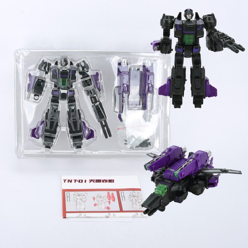 Transformers G1 Decepticon Black Jetfire Skyfire 7" Transforming Toy ...